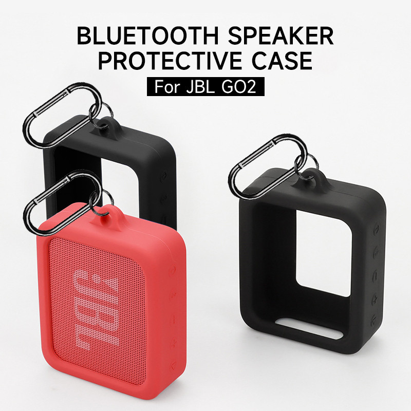 Jual Case JBL GO2 Protective Case JBL GO4 Silicone Audio Storage Soft ...