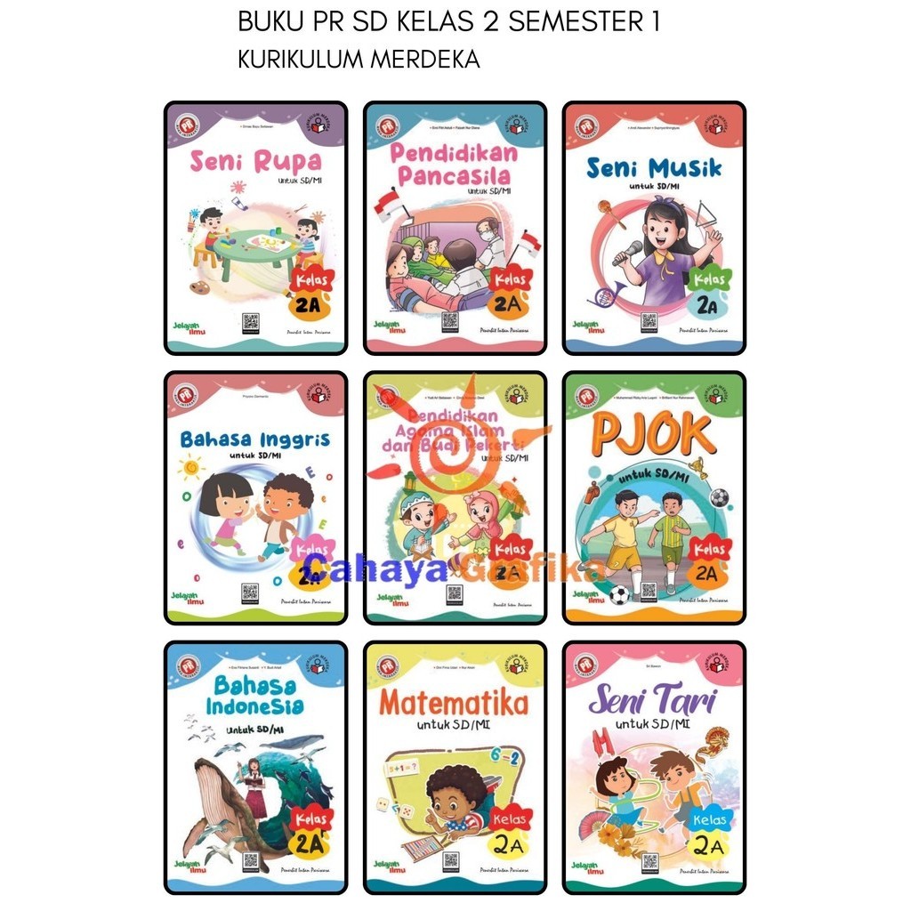 Jual Buku Pr/Lks SD Kelas 2 Kurmer Semester 1 & 2 KURIKULUM MERDEKA ...