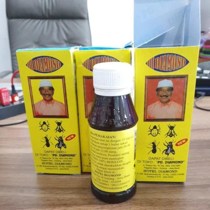 Jual Diamond Kaca Obat Pembasmi Hama Walet Botol Kaca Walet | Diamond ...