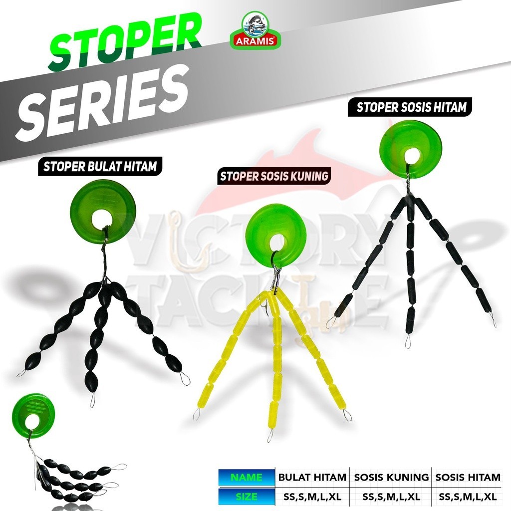Jual Set Pancing / Stopper Pancing Model Sosis dan Bulat Victory ...