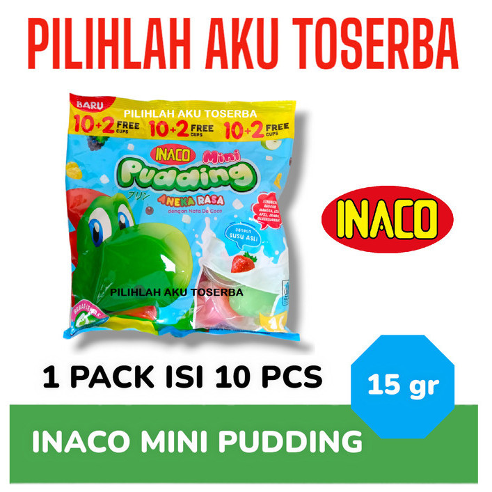 Jual INACO Mini PUDDING isi 10 cups - ( HARGA PER 1 BUNGKUS ) | Shopee ...