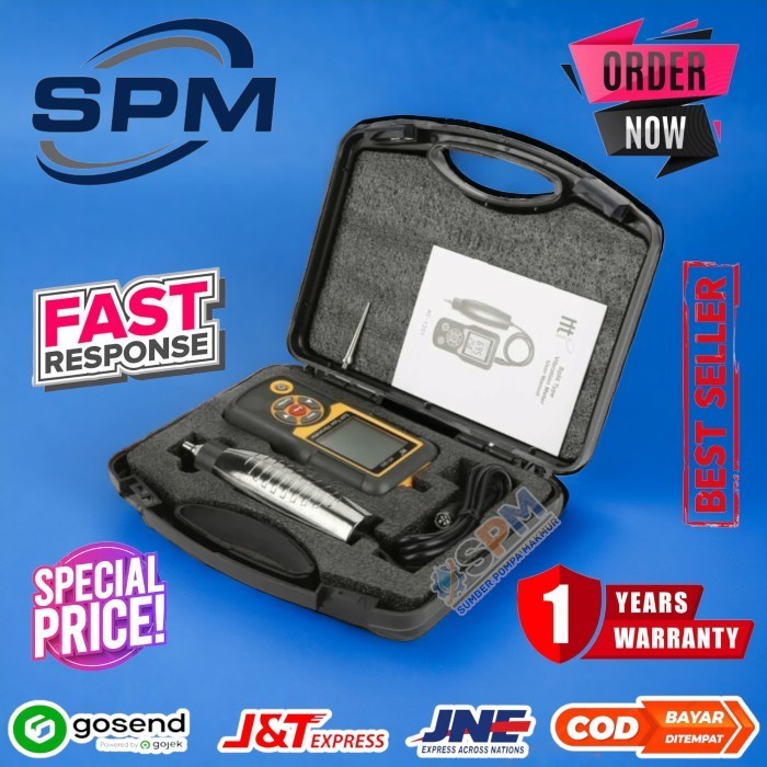 Jual HT-1201 Digital Vibration Tester Precision Split Type Vibration ...