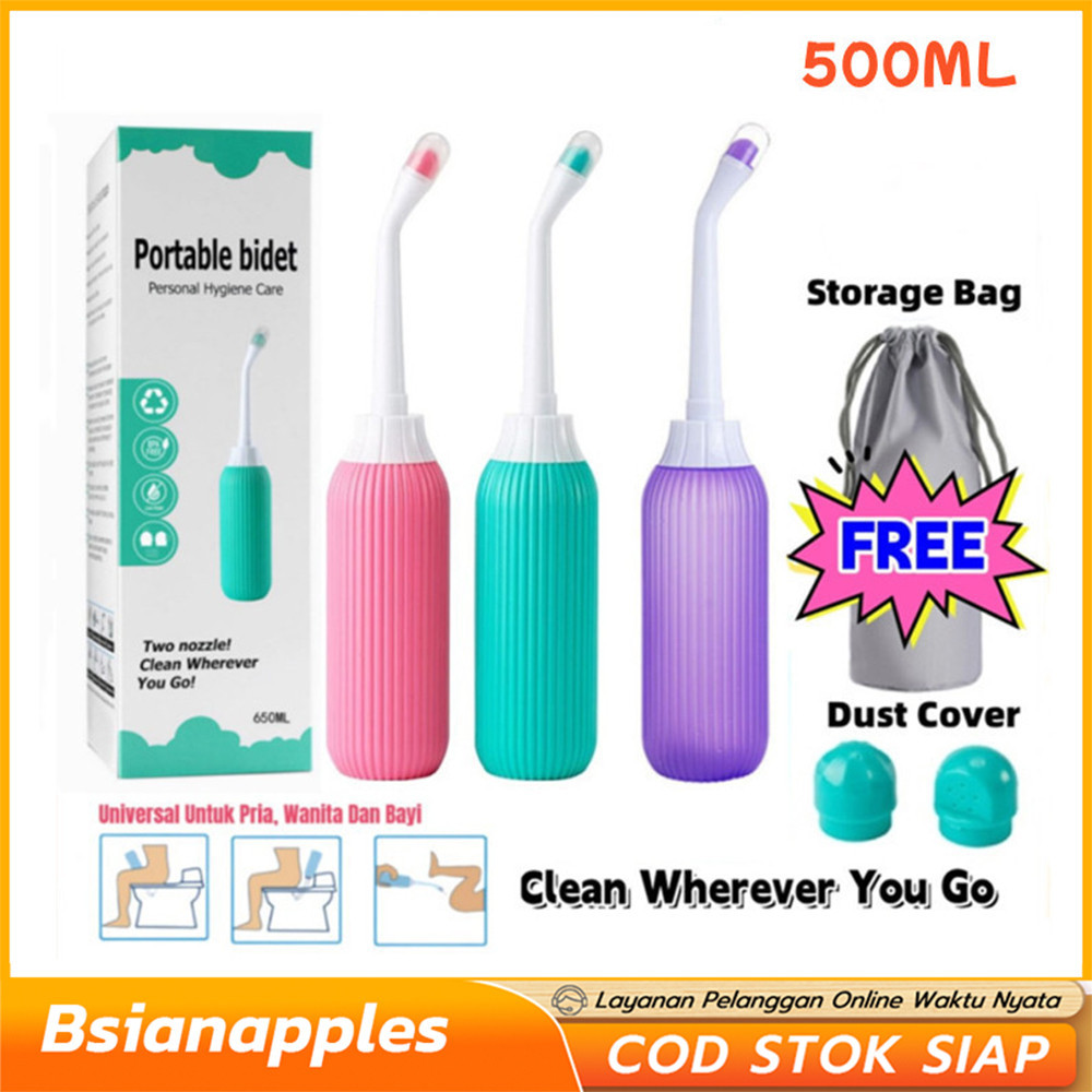 Jual Bidet Spray 500ML Travel Semprotan Cebok Toilet Pencet Portable ...