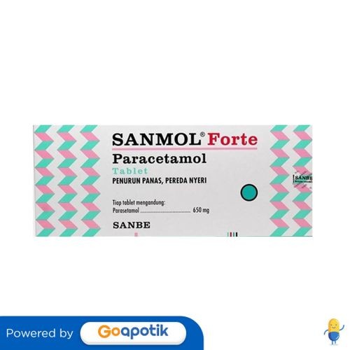 Jual Sanmol Forte 650 Mg Box 100 Tablet | Shopee Indonesia