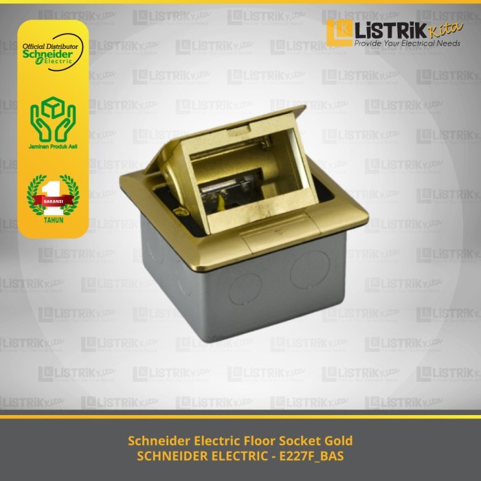 Jual EMPTY FLOOR SOCKET W/ BOXIP44DPG BAS KOTAK KONTAK SCHNEIDER ...