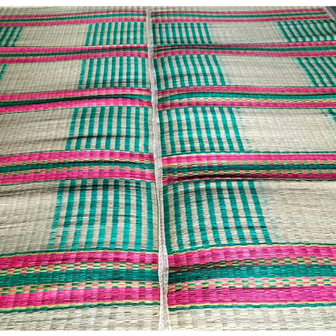 Jual Tikar mendong daun pandan anyam lebar ukuran 2 x 2,2 Meter motif ...