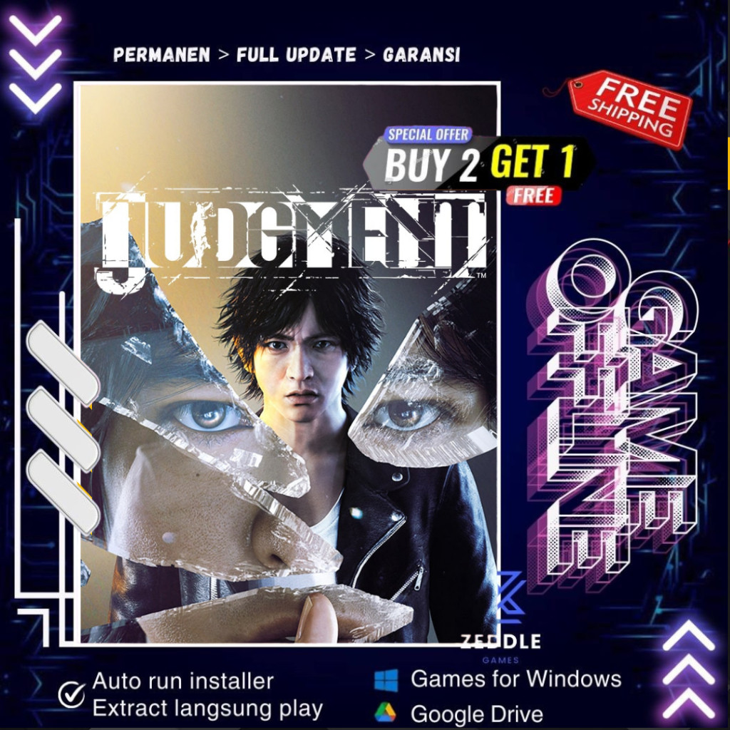 Jual JUDGMENT - GAME PC - GAME LAPTOP - PC GAME OFFLINE | Shopee Indonesia