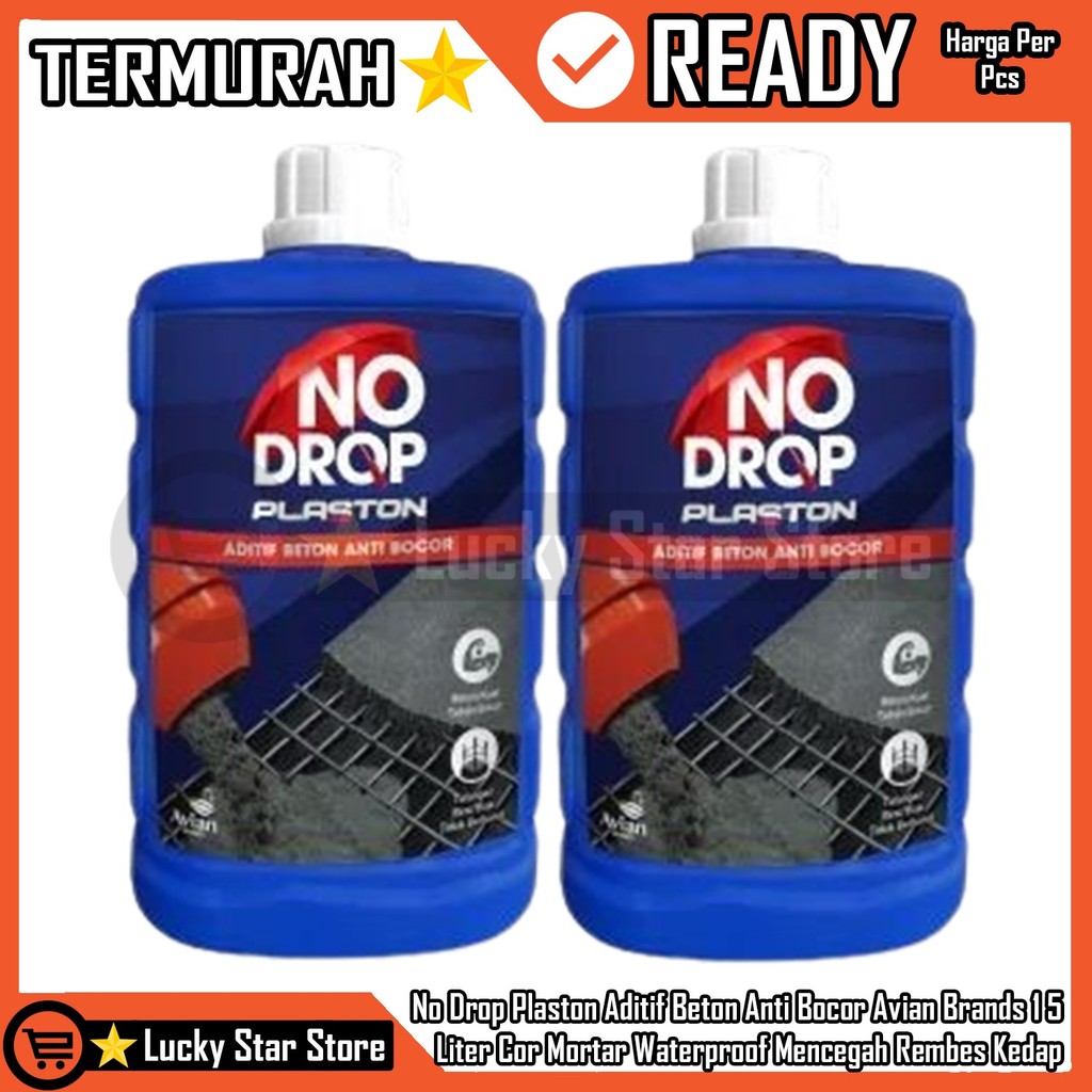 Jual Avian Brands No Drop Plaston Aditif Beton Anti Bocor 1 5 Liter ...