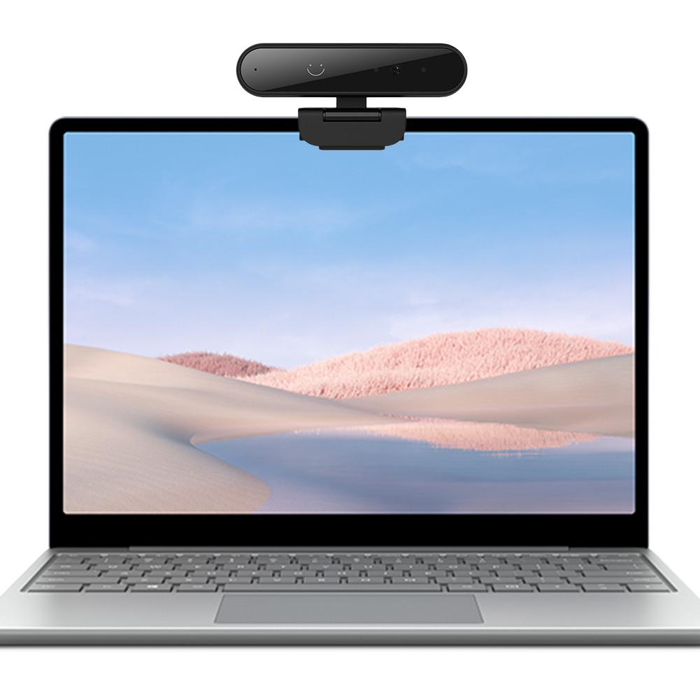 Jual Facial Recognition Webcam Built-in Microphone for Windows Hello ...