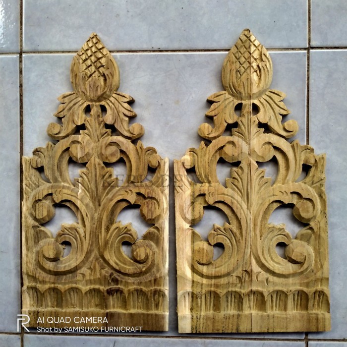 Jual ukiran tempel Soko 16 KD2431 | Shopee Indonesia