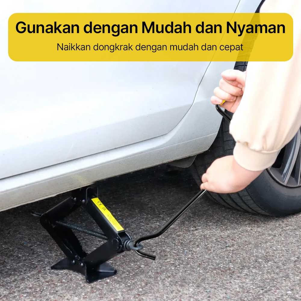 Jual Alat Bantu Pemutar Dongkrak Mobil Car Jack Crank Handle Tool - HL ...