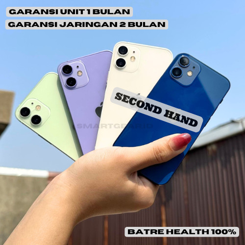 Jual iphone 12 mini 64gb/128gb/256gb mulus kondisi perfect original 100% | Shopee Indonesia