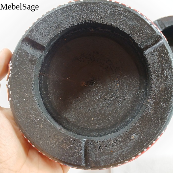 Jual asbak kayu bulat asbak abu rokok bulat warna khas bali IPX5 ...