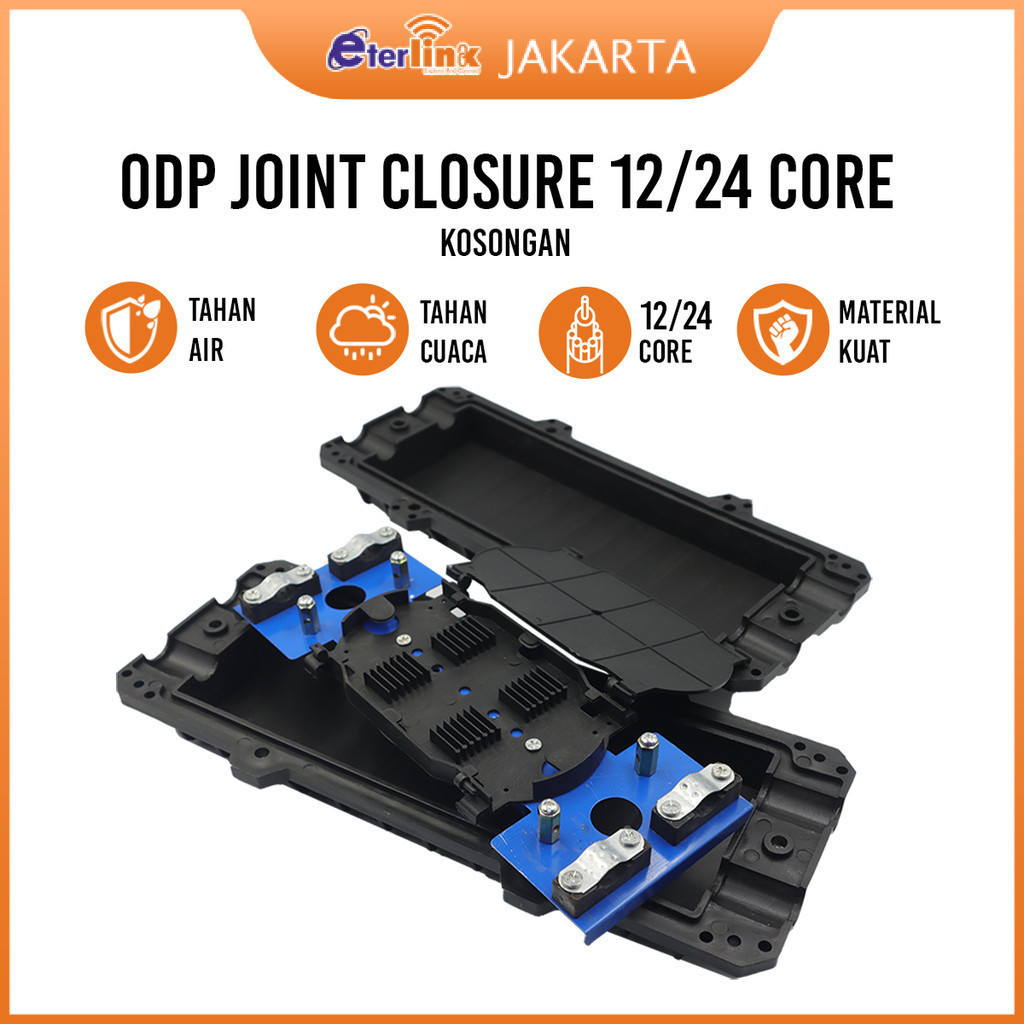 Jual Joint Closure 12-24 Core // Terminal Box Penyimpan Sambungan Ujung ...