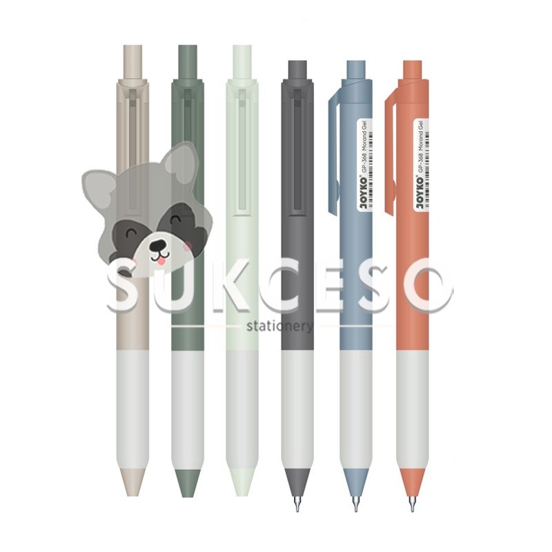 Jual Joyko Pulpen Pena Gel Pen 0.5mm GP-368 Morand Gel | Shopee Indonesia