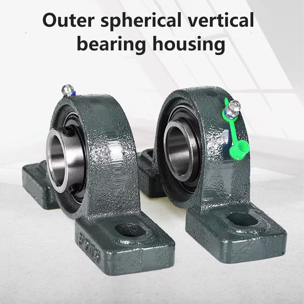 Jual COD Efficient Steel Wear Resistant Hard Low Noise Ball Mounted Pillow Block Bearing Housing ...