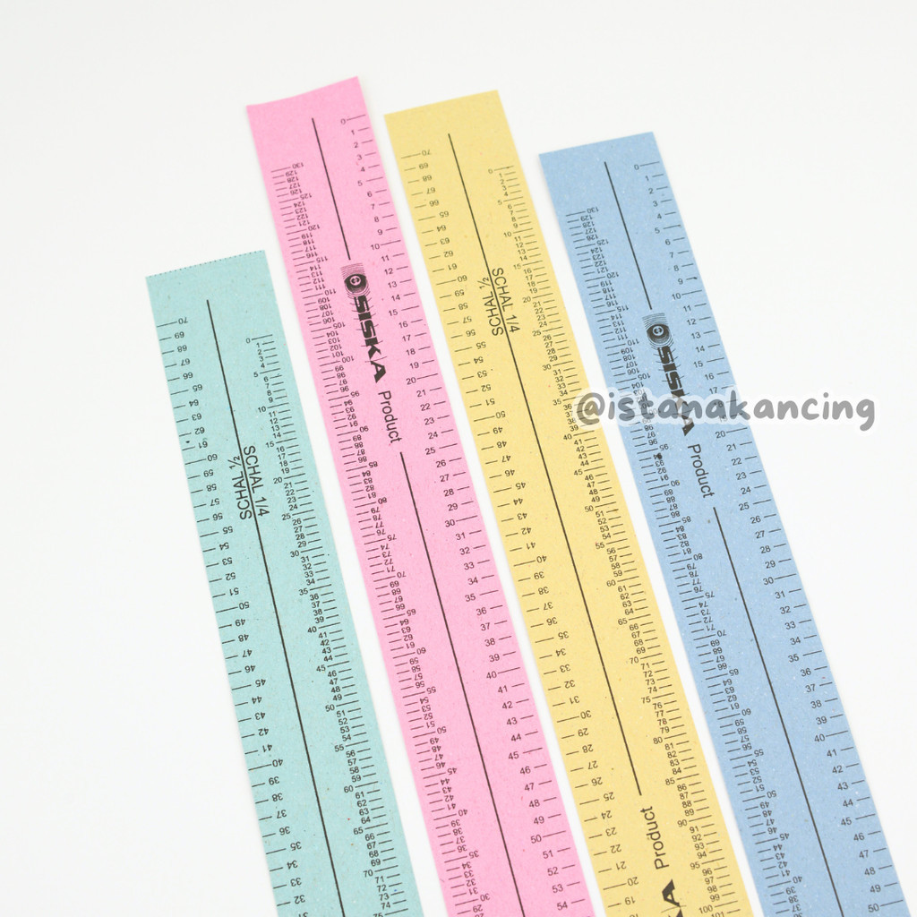 Jual Meteran Skala Kertas Penggaris Kertas untuk jahit per lembar ...