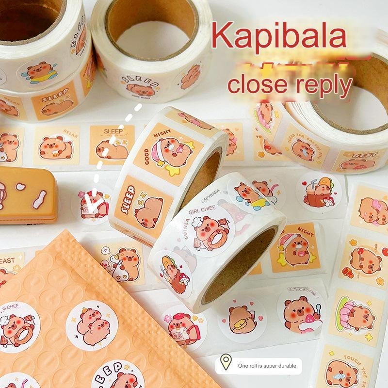 Jual [HARU] Capybara Sealing Sticker Stiker Segel Lucu | Shopee Indonesia
