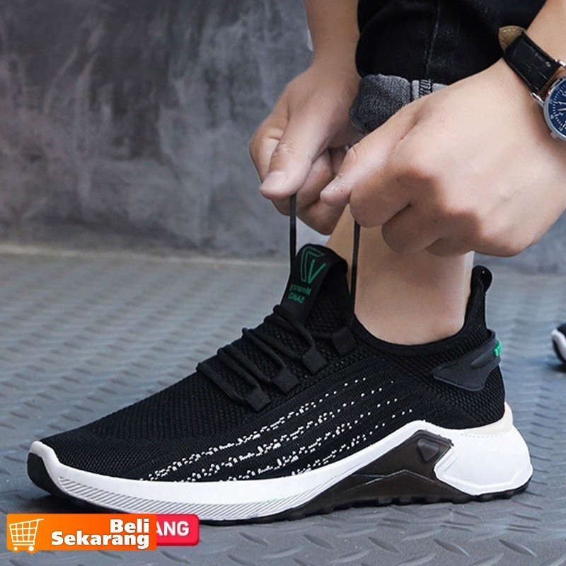 Jual Sepatu Sneakers Pria Sepatu Olahraga Pria Running Casual Fashion - S1 | Shopee Indonesia