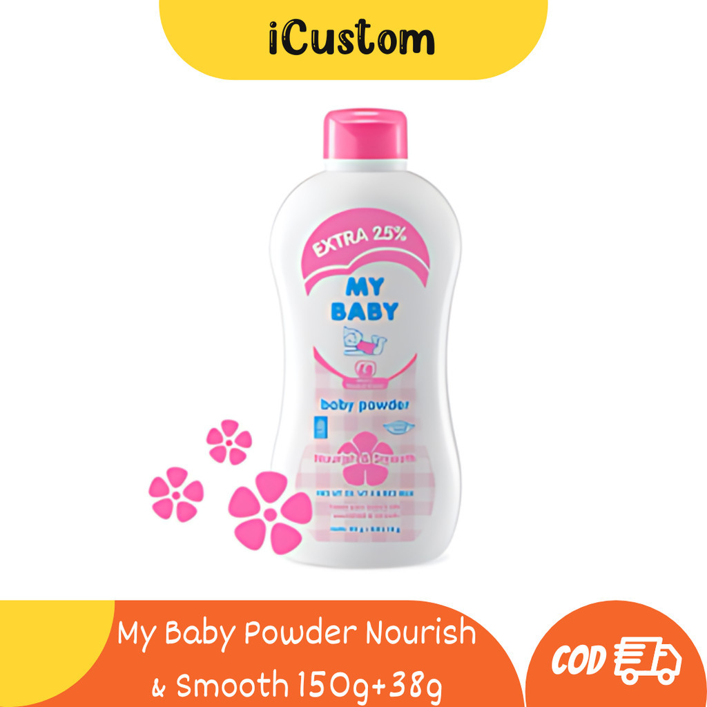 Jual My Baby Powder Nourish & Smooth 150g+38g | Shopee Indonesia