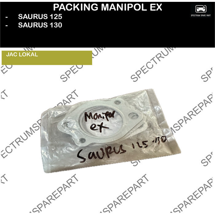 Jual PAK PACKING MANIPOL EX SAURUS 125 - 130 (ISI 4 PCS) | Shopee Indonesia
