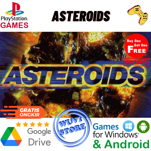 Jual Asteroids PS1 | Bisa Main di Android atau PC | Bonus Emulator | Beli 1 Gratis 1 | Shopee ...