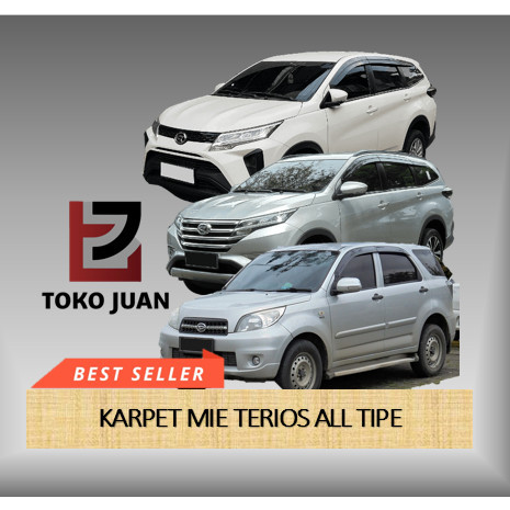 Jual Karpet mie terios full set model karpet mobil all new terios ...