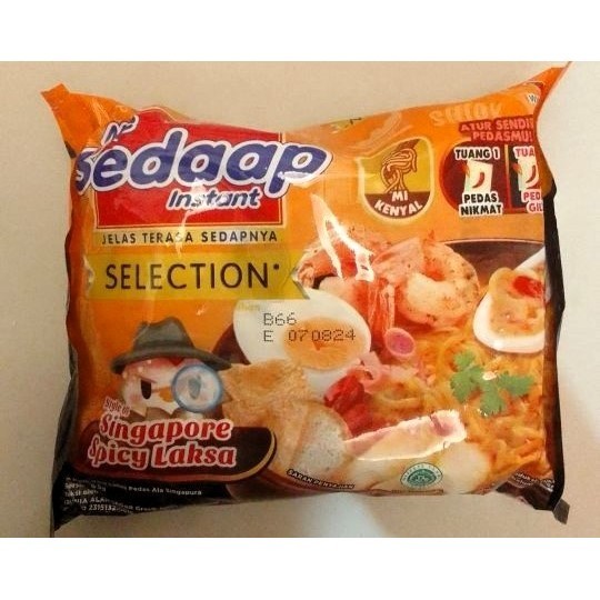 Jual MIE SEDAAP Singapore Spicy Laksa 83gr Ready to Cook Mie Instant ...