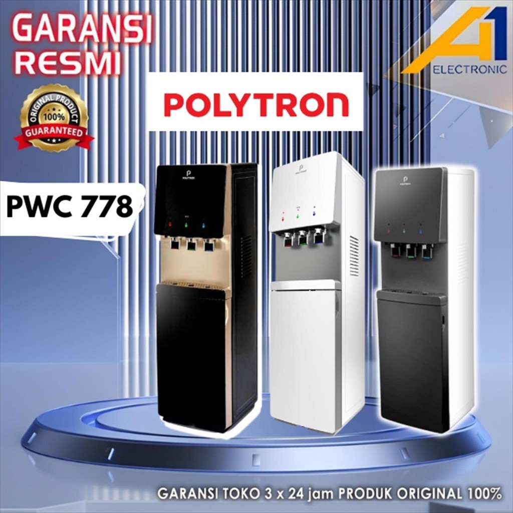 Jual POLYTRON DISPENSER PWC778 / PWC 778, LOW WATT GALON BAWAH | Shopee ...