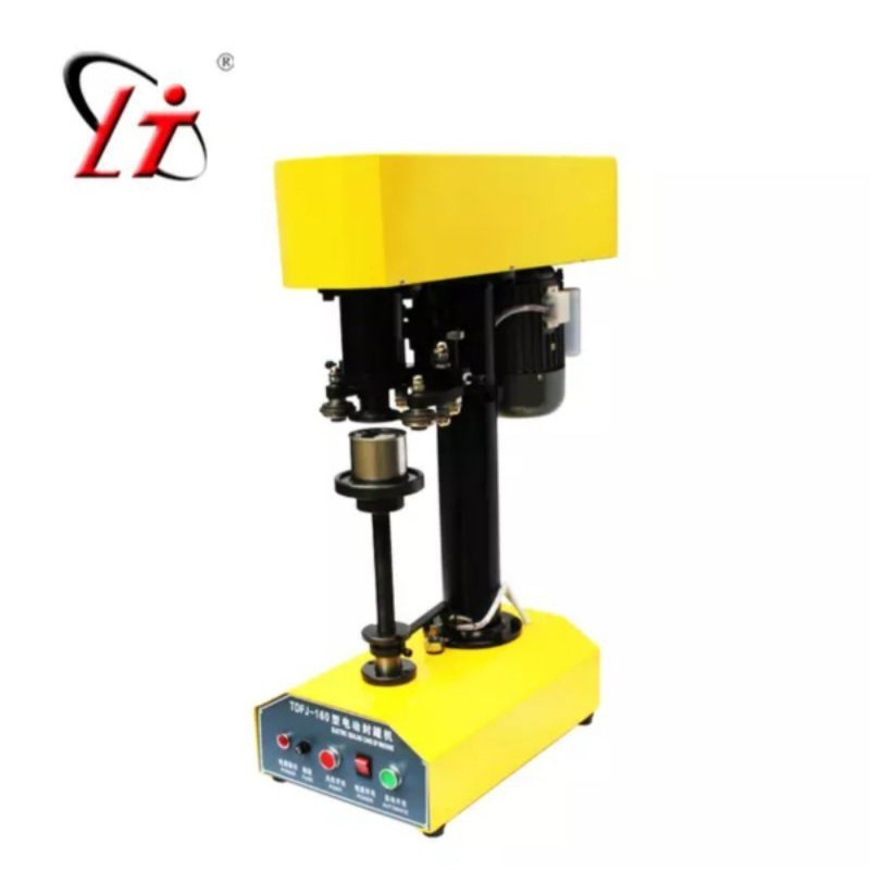Jual TDFJ-160 LT-160 Electric Tin Seamer machine mesin tutup kaleng ...