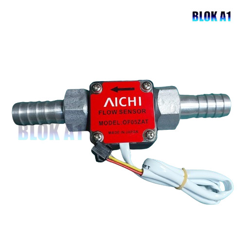 Jual Flow Sensor Aichi & Sambungan Nepel Aloy Drat Dalam 1/2" Untuk ...