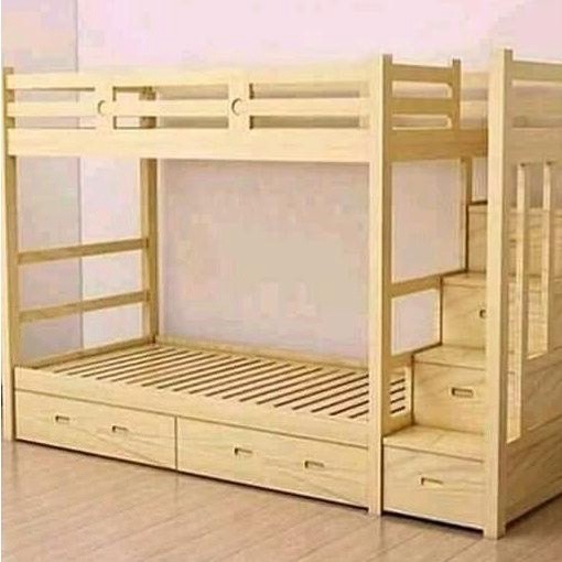 Jual Dipan divan ranjang tingkat dipan susun bunk bed kayu | Shopee ...