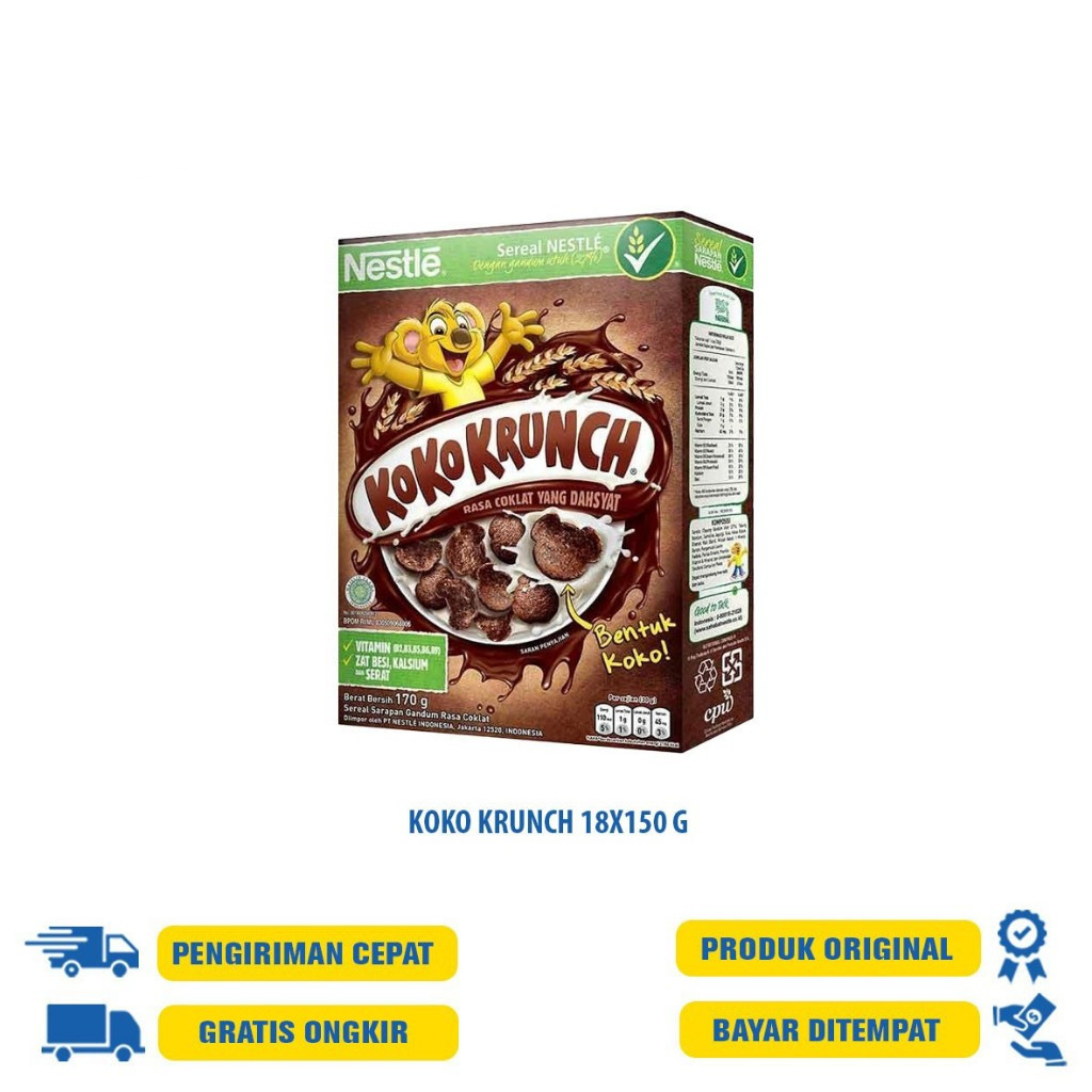 Jual NESTLE KOKO KRUNCH COMBO PACK/KOKO KRUNCH DUO/18X15G/150GR/300GR ...