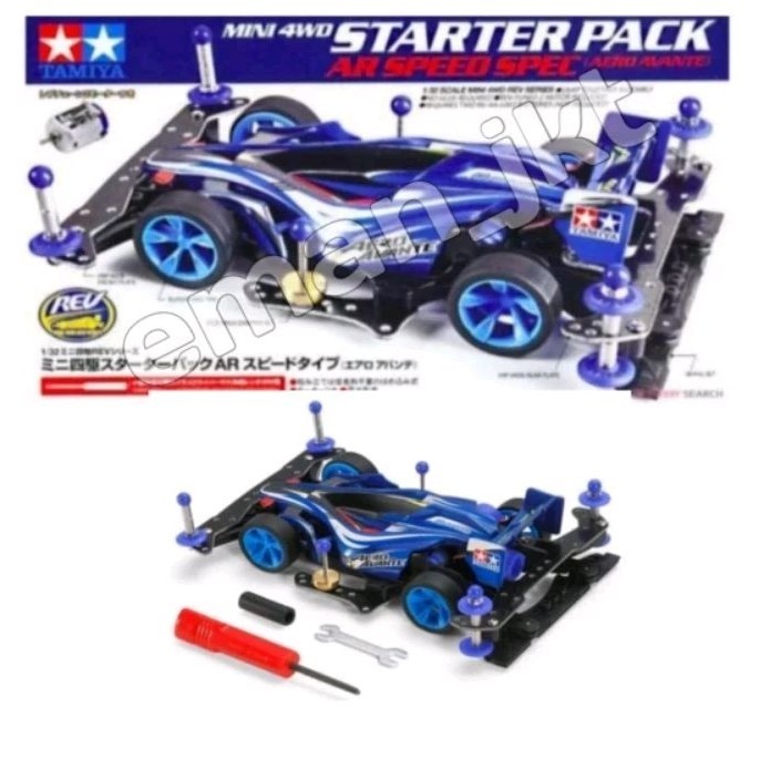 Jual TAMIYA 18706 MINI 4WD STARTER PACK AR AERO AVANTE (RE-RELEASE ...