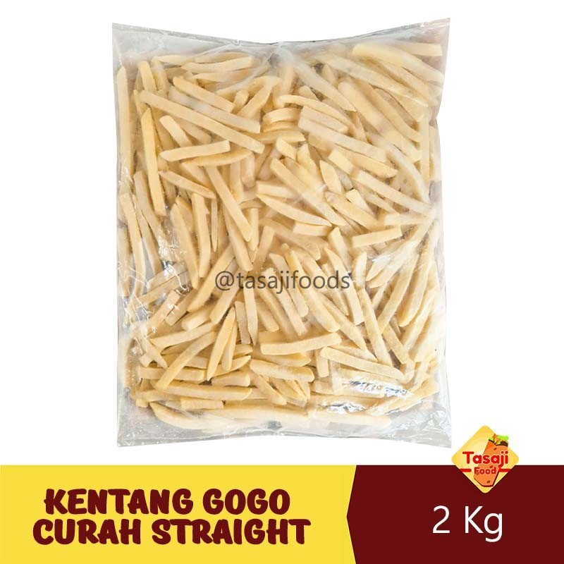 Jual Kentang Gogo Curah Straight Cut 2kg | Shopee Indonesia