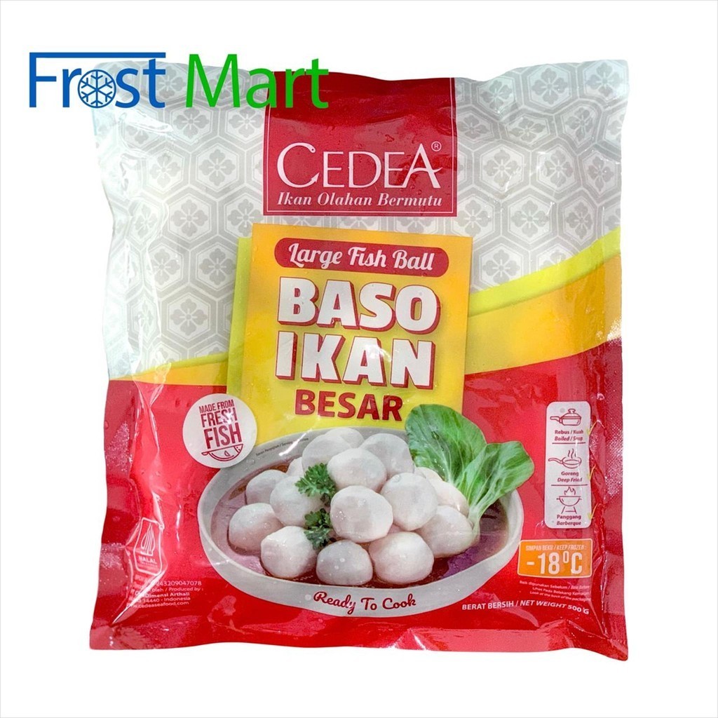 Jual Baso Ikan Cedea Besar 500Gr | Shopee Indonesia