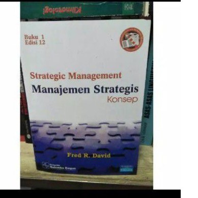 Jual manajemen strategis edisi 12 buku 1 by Fred R David | Shopee Indonesia