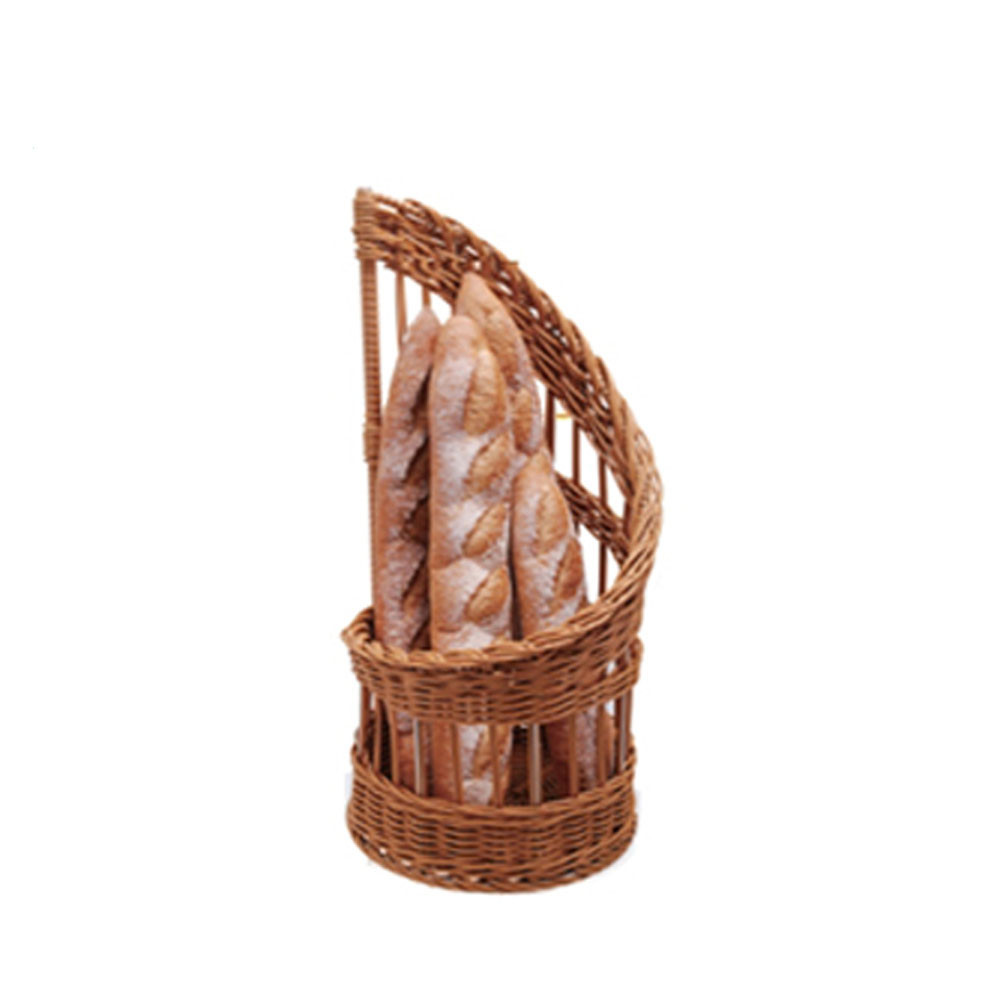 Jual SN4528 CYLINDERIC RITTAN BASKET - CREAM - KERANJANG ROTI BAGUETTE ...