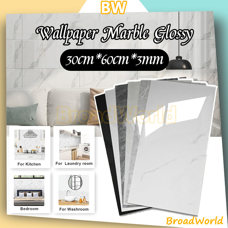 Jual Stiker Lemari Cabinet Marbel 30x60 Tebal 3mm/stiker dinding ubin ...