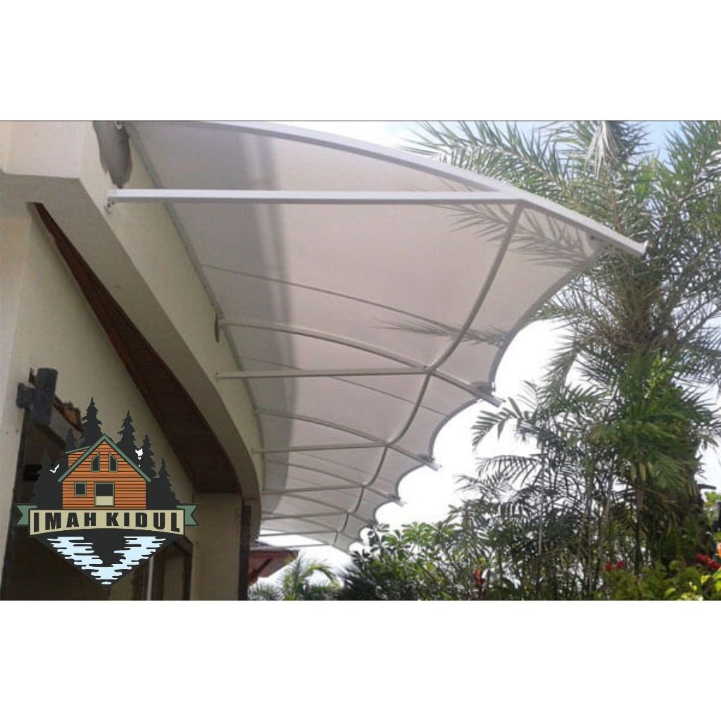 Jual Kanopi membran bahan pvc 420 gsm custom harga permeter persegi ...