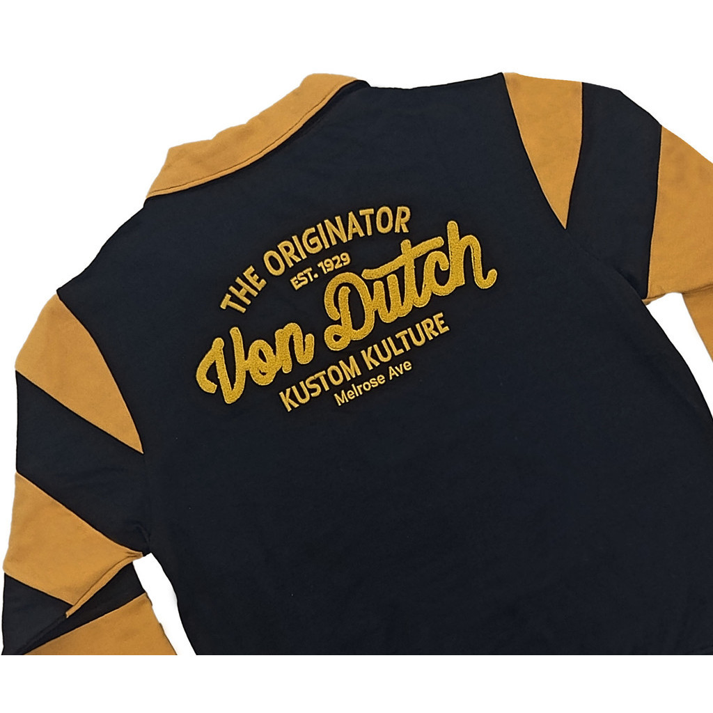 Jual Von Dutch Jacket 1131 Black | Shopee Indonesia