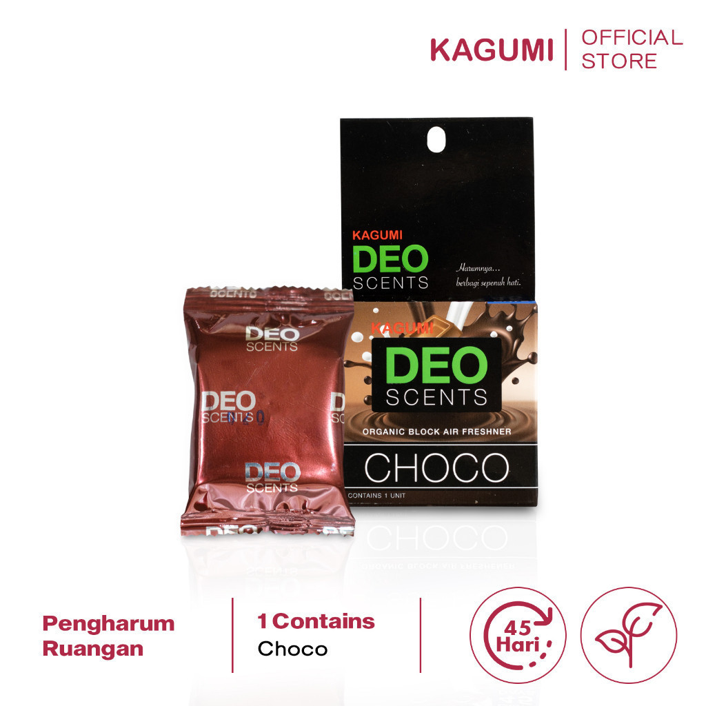 Jual KAGUMI Deo Scents Organic Block Air Freshener 1 Contains Pengharum ...