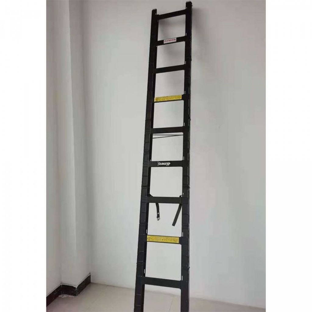 Jual Tangga Lipat Aluminium Portable Straight Ladder Quick Fold Max ...
