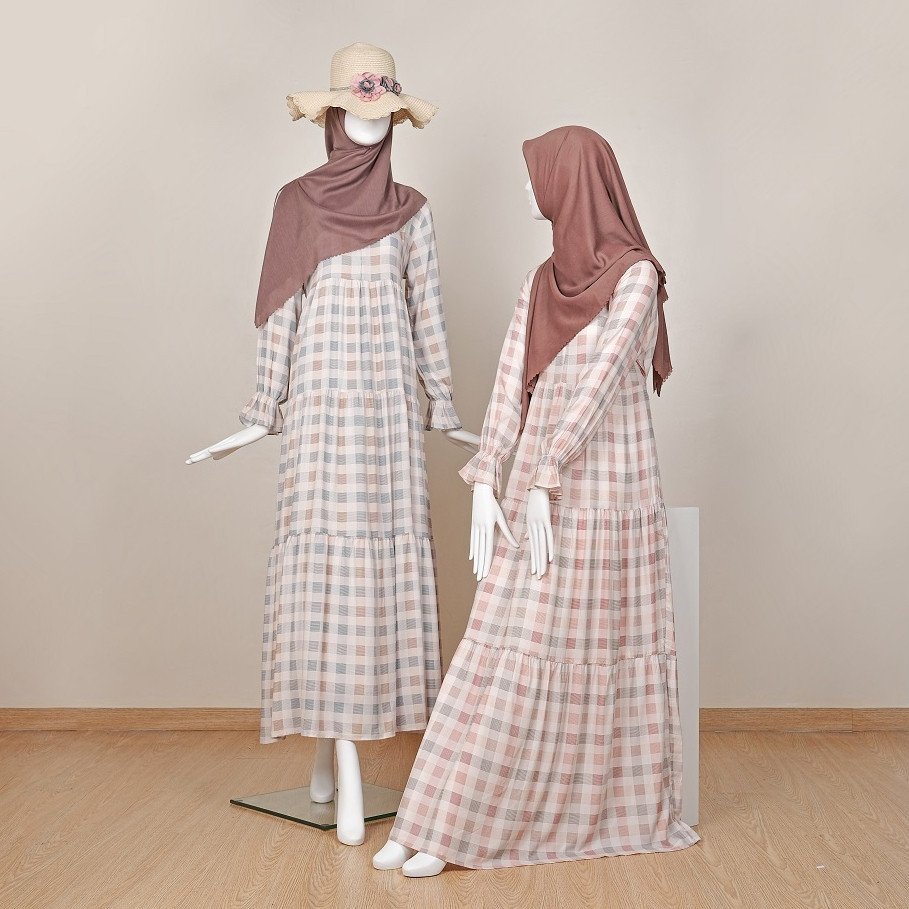 Jual Le Khari Aqeela Gamis Rayon Viscose Gamis Busui Gamis Homedress Size S - XL | Shopee Indonesia