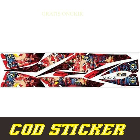Jual STIKER Mio M3 ONE PIECE STIKER Mio Z stiker motor mio 125 termurah ...