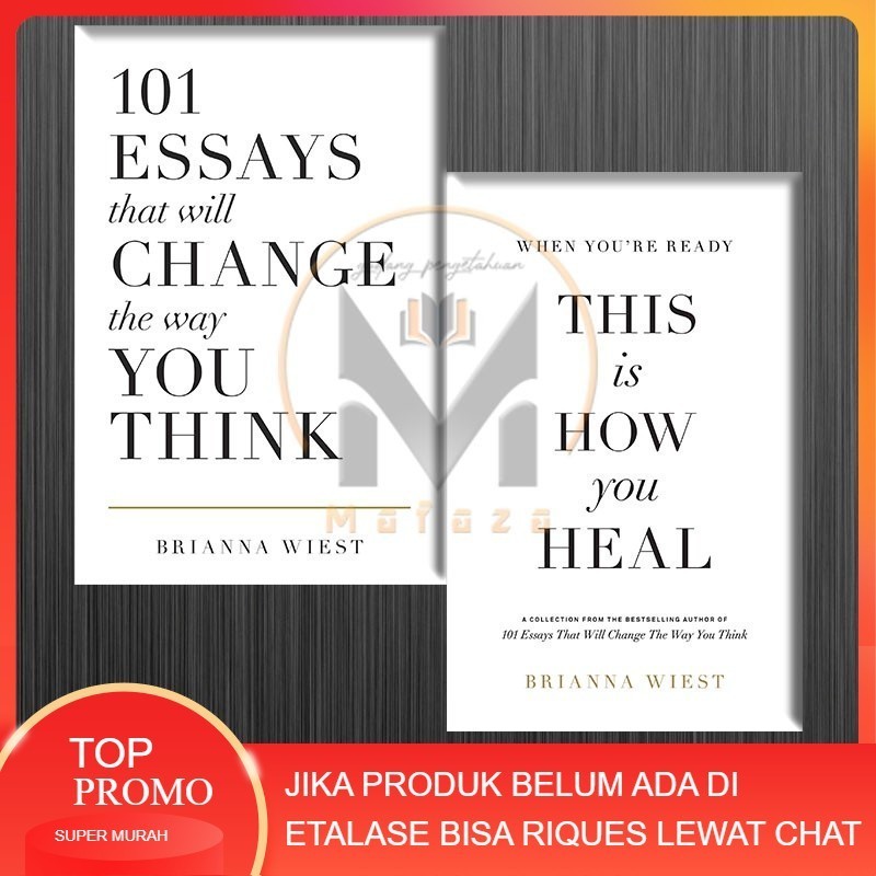 Jual Buku 101 essays & This Is How You Heal by Brianna Wiest | Shopee ...