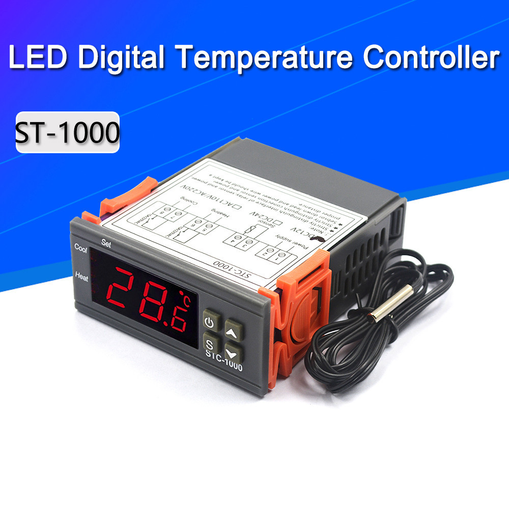 Jual STC-1000 STC 1000 LED Digital, Termostat untuk Inkubator ...