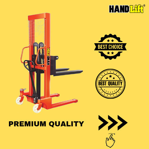 Jual Manual Hand Stacker 2000kg 1.6meter - Manual Handlift 2 Ton | Shopee Indonesia