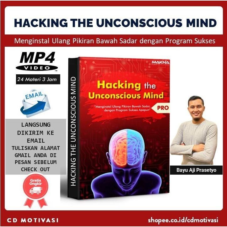 Jual Hacking The Unconscious Mind Pro - Menginstal Ulang Pikiran Bawah ...