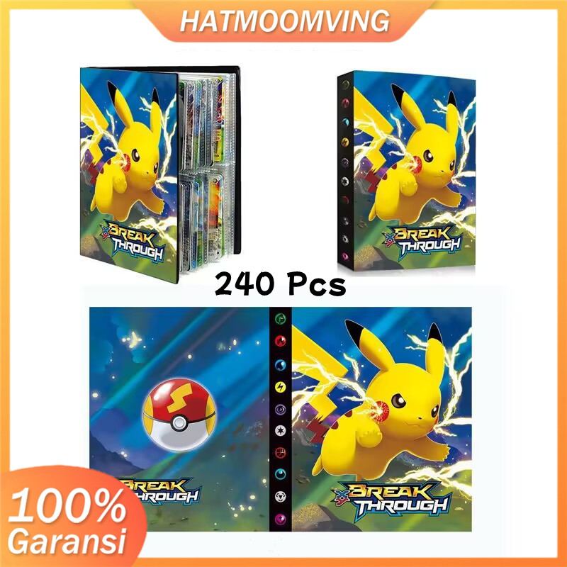 Jual 240pcs Kartu Pokemon Map Album Penyimpanan Koleksi Buku Catatan Kpop | Shopee Indonesia